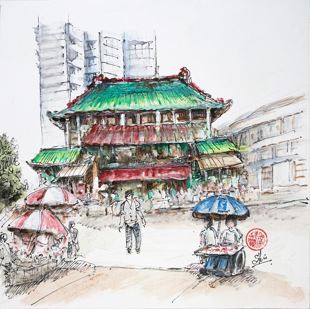 Waterloo Temple by Ng Siang Hoi – ART:DIS STUDIO