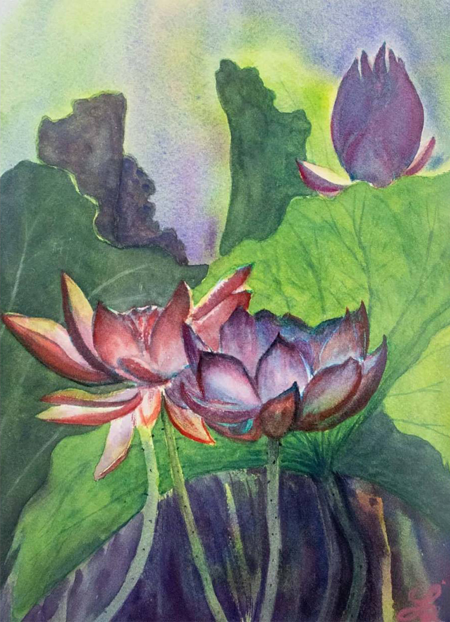 Lotus Flower by Raymond Tan – ART:DIS STUDIO